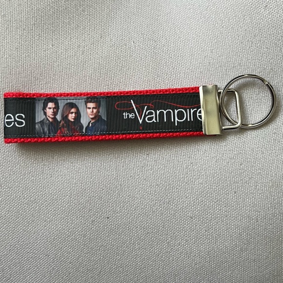 Other | The Vampire Diaries Lanyard Keychain Damon Stefan Elena | Poshmark